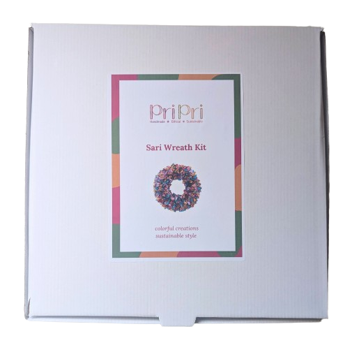 Make Your Own Sari Wreath Kit – Pri Pri